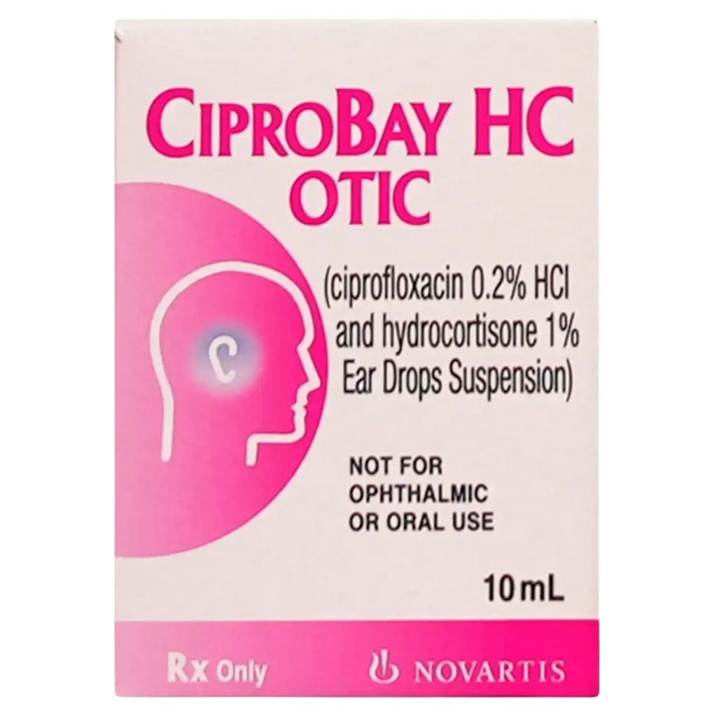 Buy Ciprobay HC Otic Ear Drops For Ear Infection 10ml Online in the UAE ...