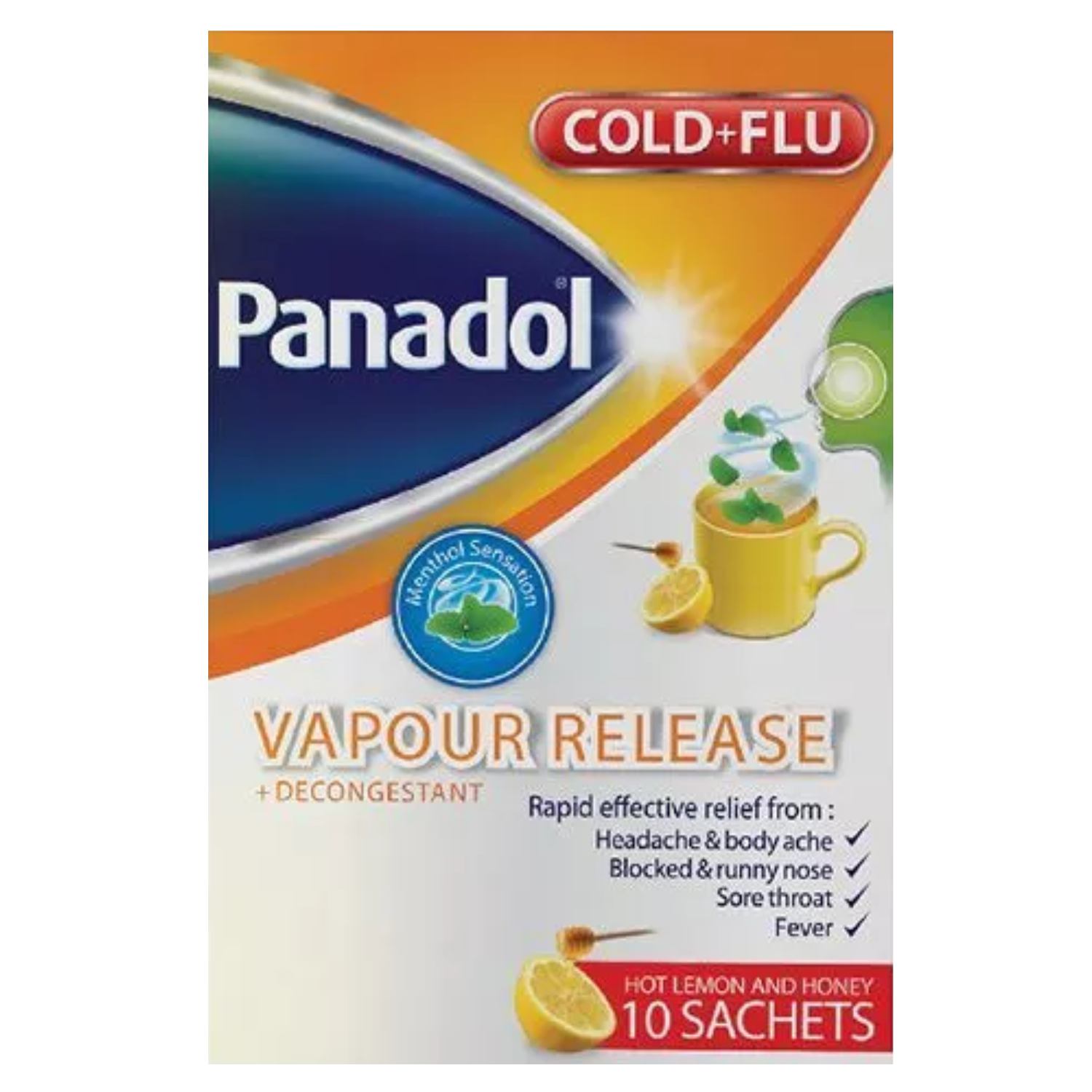 Panadol Cold And Flu Vapour Release Sachets | Binsina Pharmacy