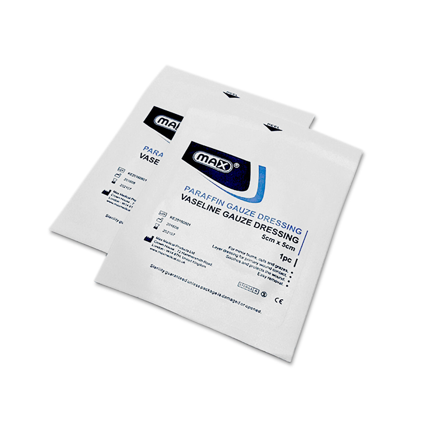 Buy Max Vasline Guaze 5X5cm Online in the UAE | BinSina Pharmacy