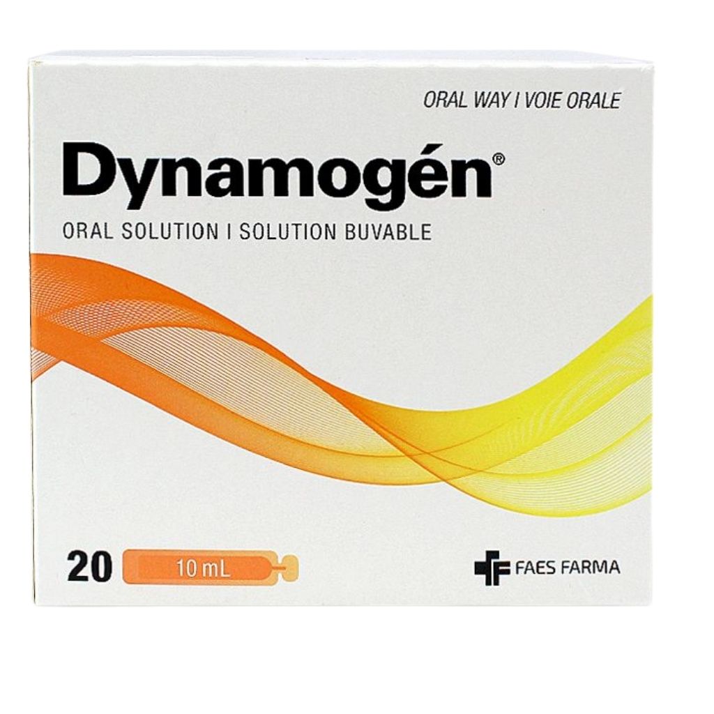 Buy Dynamogen Oral Solution Ampoules 10ml, Pack of 20’s Online in the ...