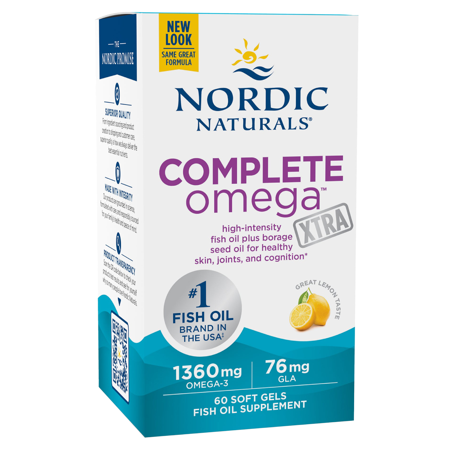 Buy Nordic Naturals Complete Omega Xtra, Omega 3 6 9 Softgels Online in ...