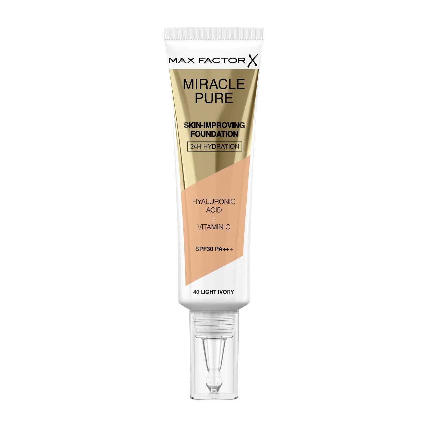 Buy Maxfactor Miracle Pure Foundation Light Ivory 40 Online in the UAE | BinSina Pharmacy