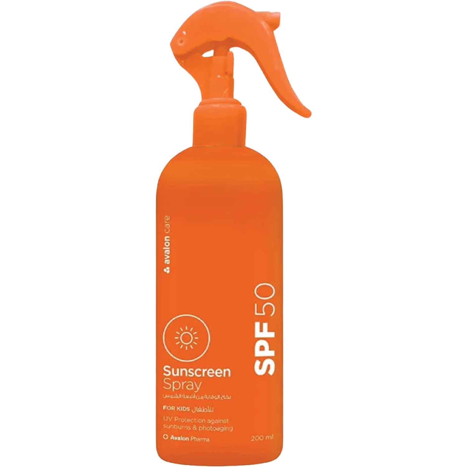 Buy Avalon Care Kids Sunscreen Spray SPF50 For Face & Body 200ml Online ...