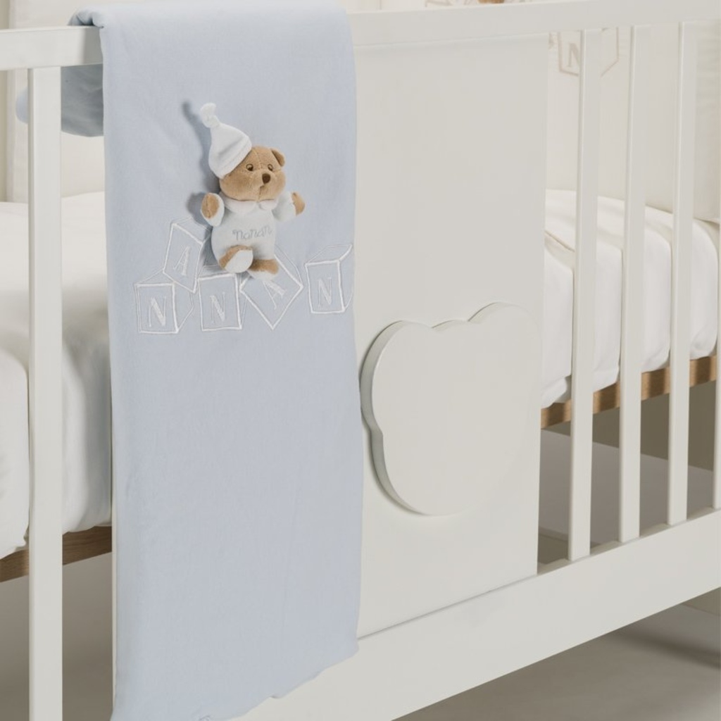 Buy Nanan Baby Carriage Dadini Blanket Light Blue Online in the UAE ...