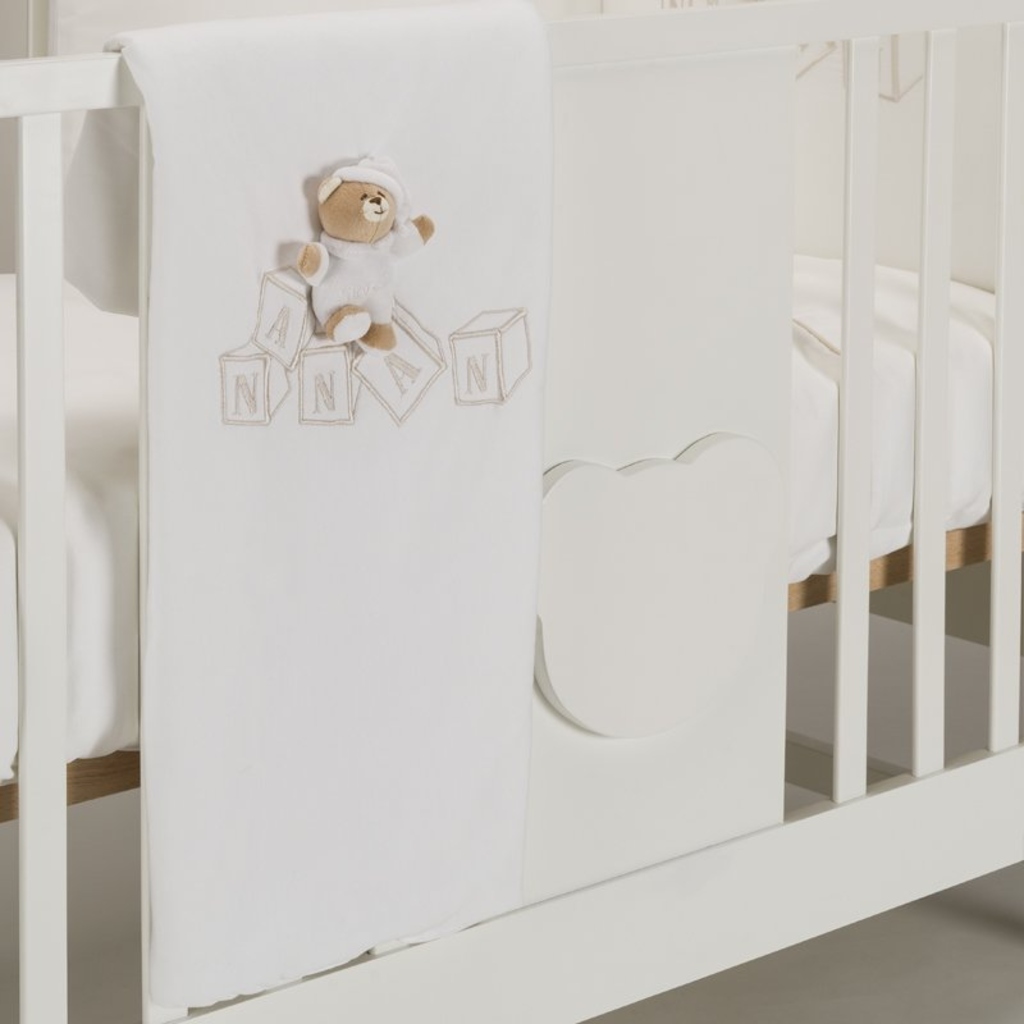 Buy Nanan Baby Carriage Dadini Blanket White Online in the UAE ...