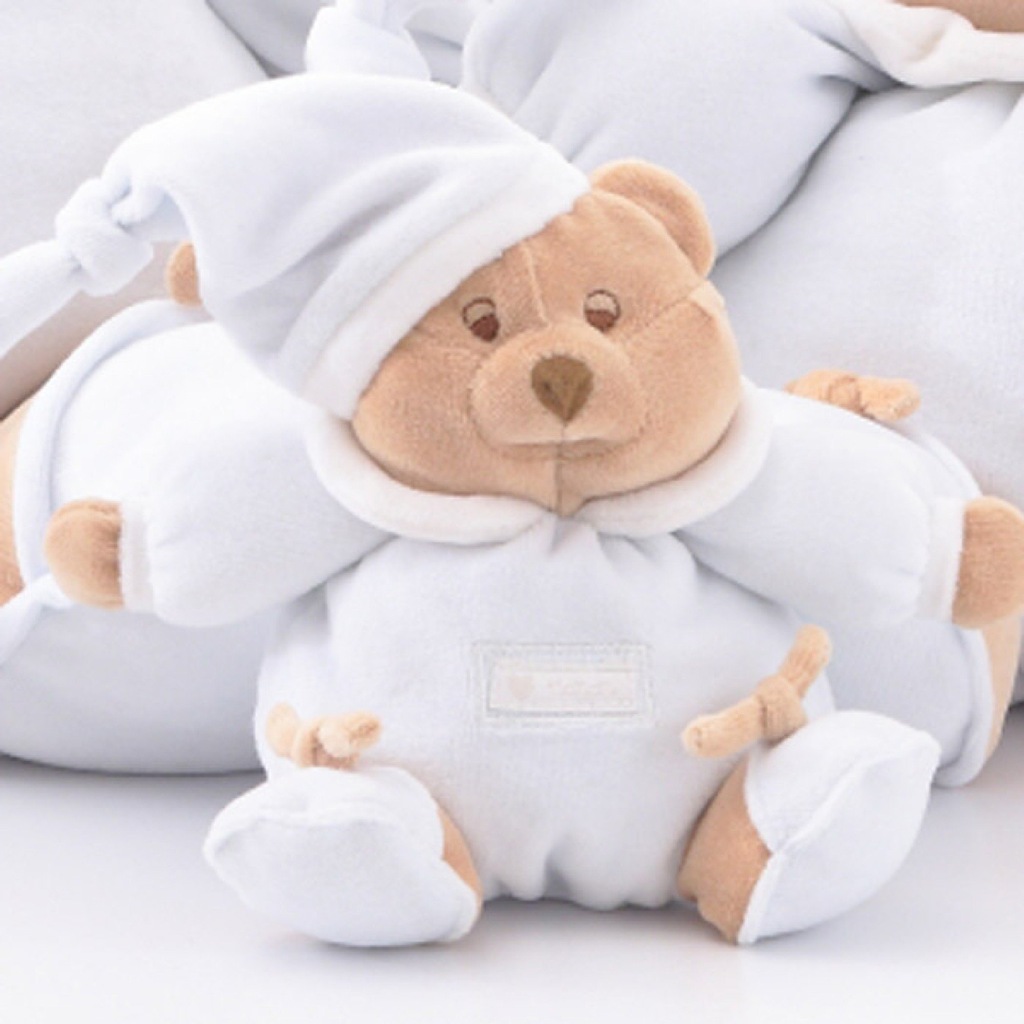 Buy Nanan Peluches Puccio 13 cm Teddy Bear, Plush Toy For Baby, Light ...