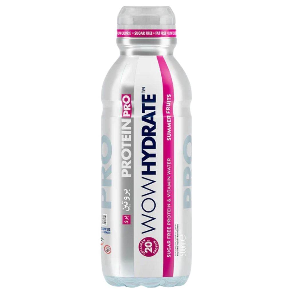 Buy Wow Hydrate Protein Pro, 20g Collagen Protein With Vitamin Water ...