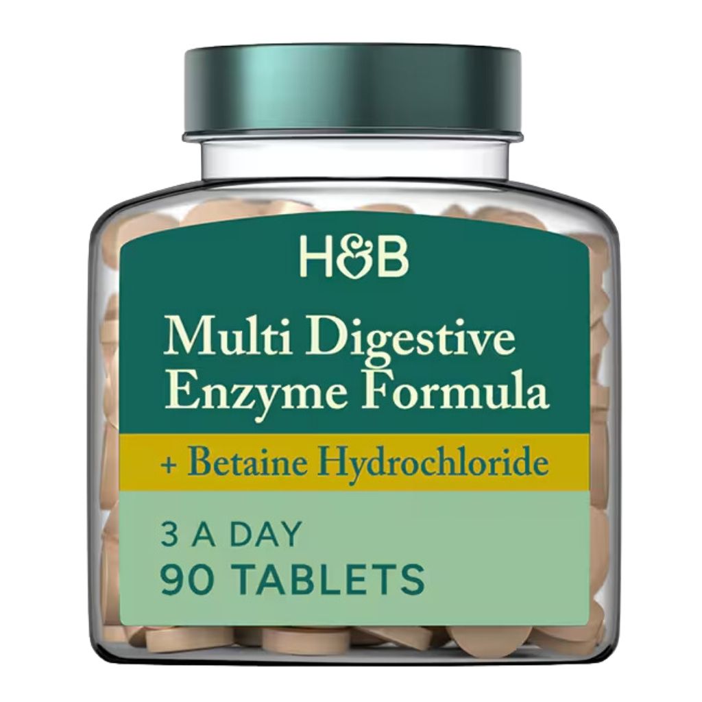 Buy Holland & Barrett Multi Digestive Enzymes Formula Tablets, Pack of ...