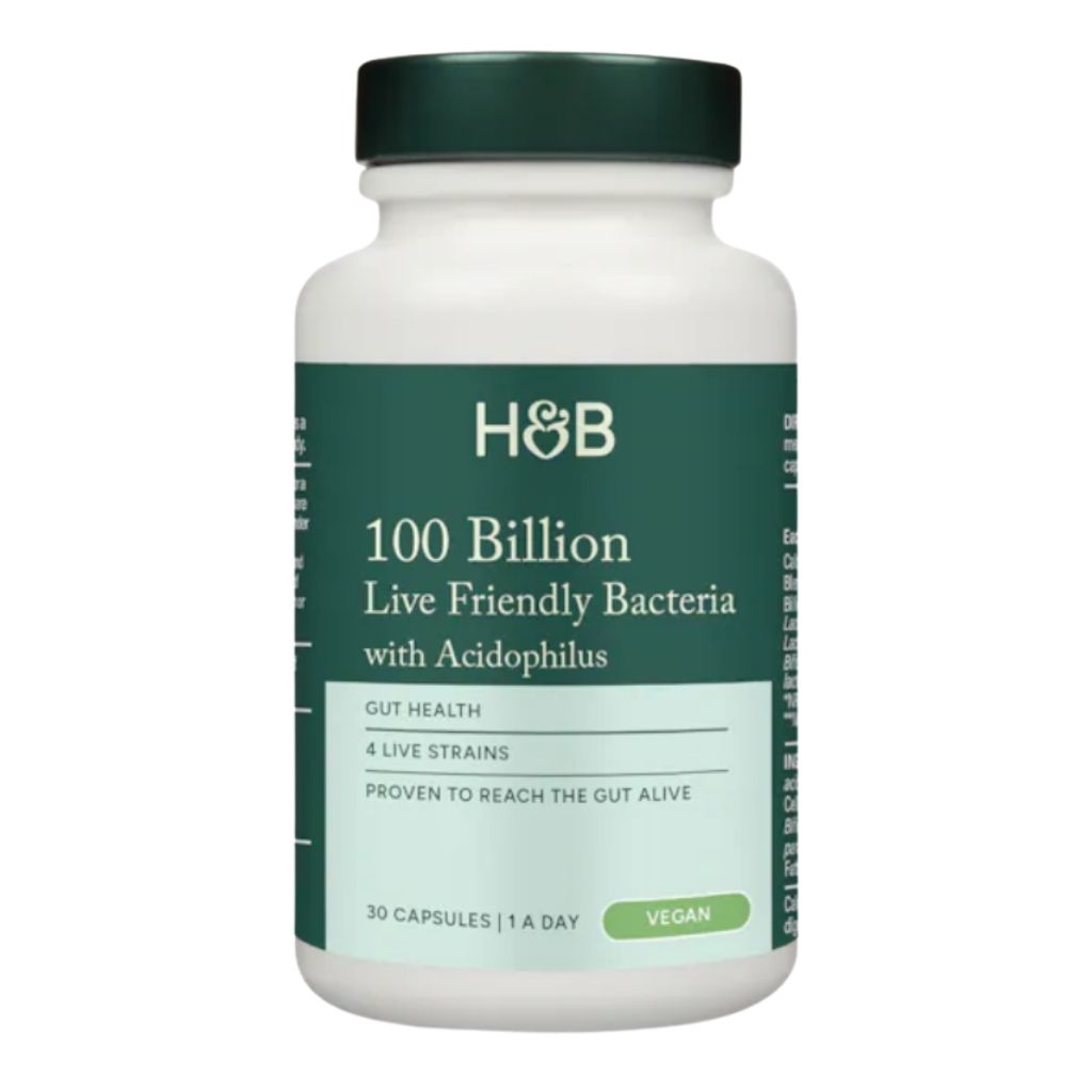 Buy Holland & Barrett 100 Billion Friendly Bacteria Capsules With ...