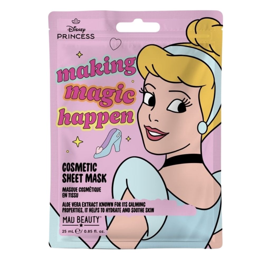Buy Disney Princess Express Yourself Cosmetic Sheet Mask, Cinderella ...