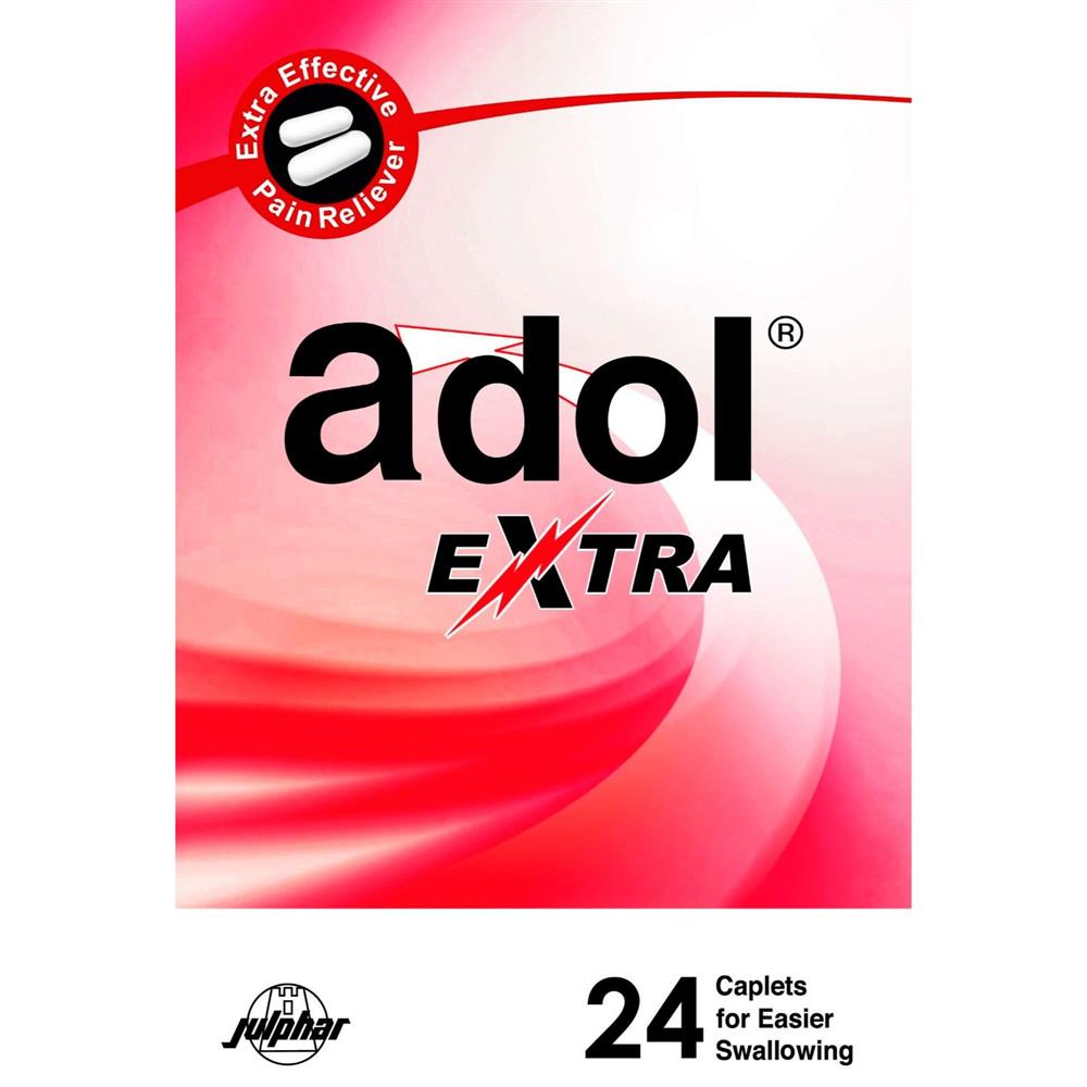 Buy Adol Extra Caplets 24's Online in the UAE | BinSina Pharmacy