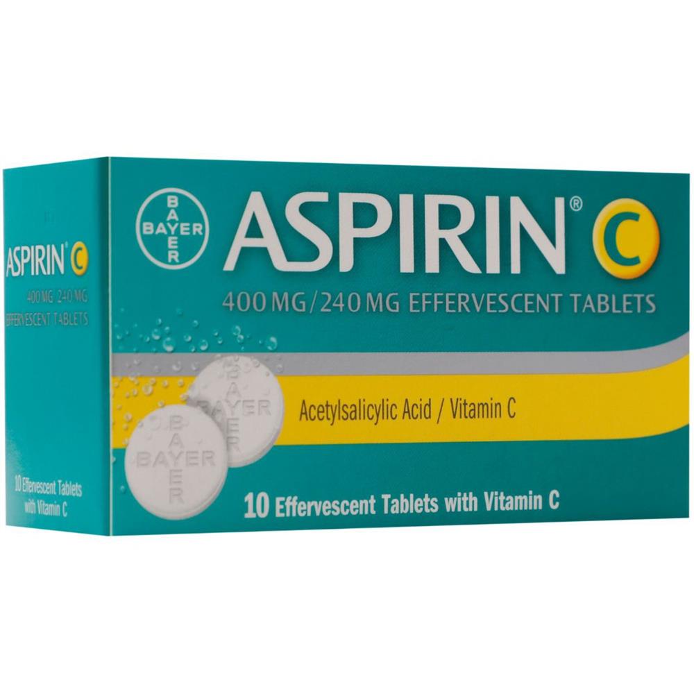 Buy Aspirin-C Effervescent Tablets with 400 mg Acetylsalicylic Acid and ...