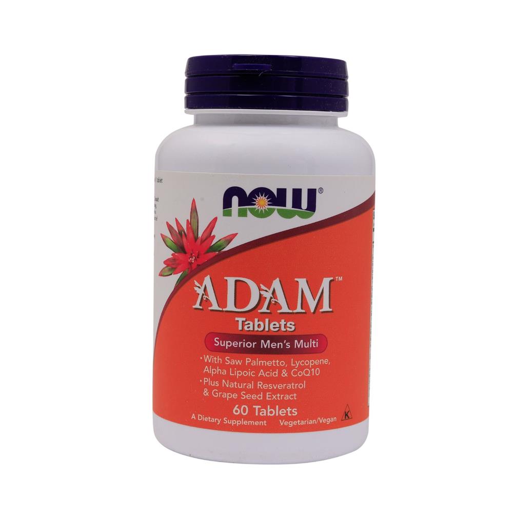 Now Adam Men's Multivitamin Tablets For Overall Wellness, Pack of 60's ...