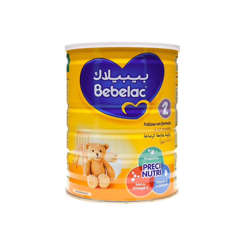 Buy Bebelac 2 Follow On Milk 400g Online in the UAE | BinSina Pharmacy