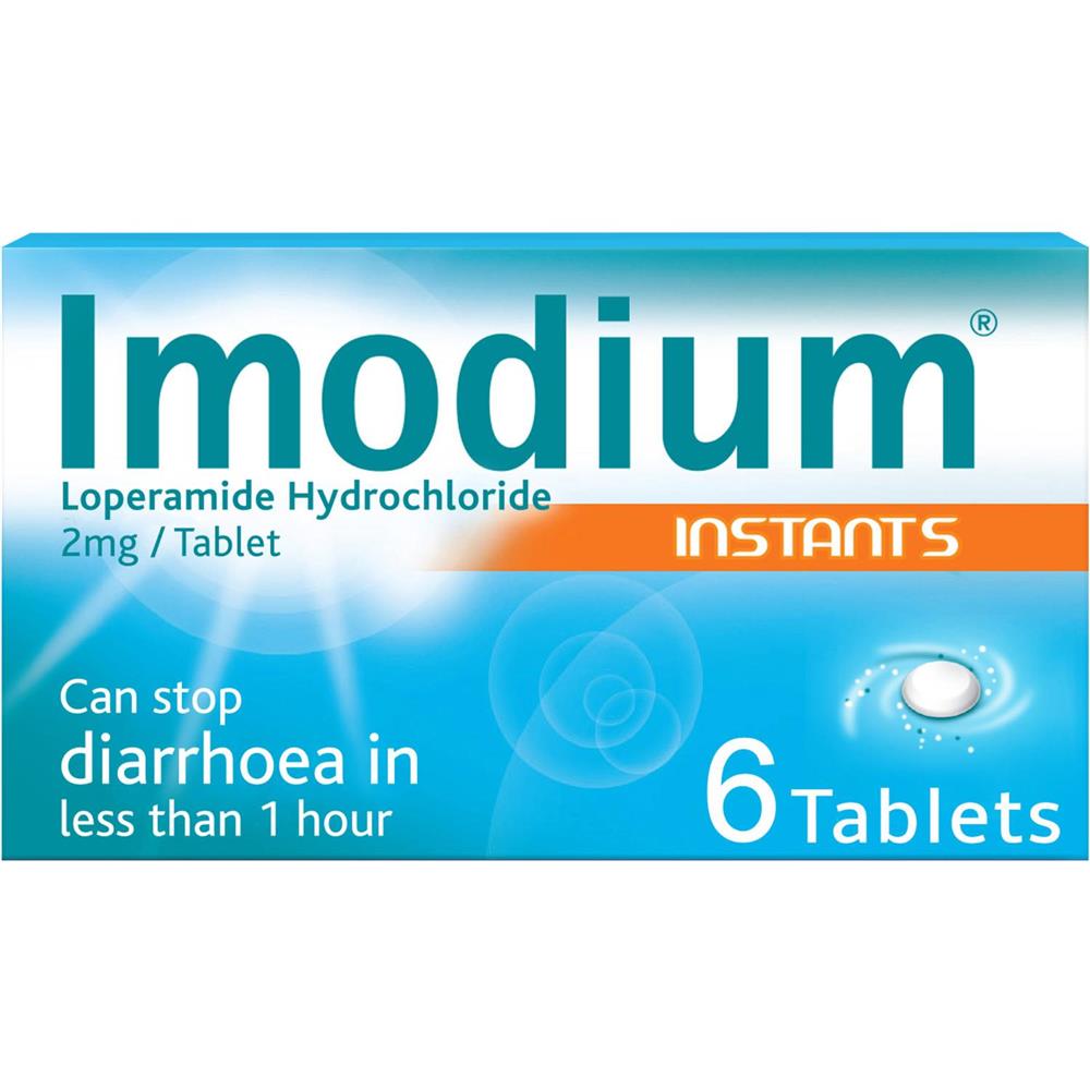 Buy Imodium Instants 2mg Tablets 6's Online in the UAE | BinSina Pharmacy