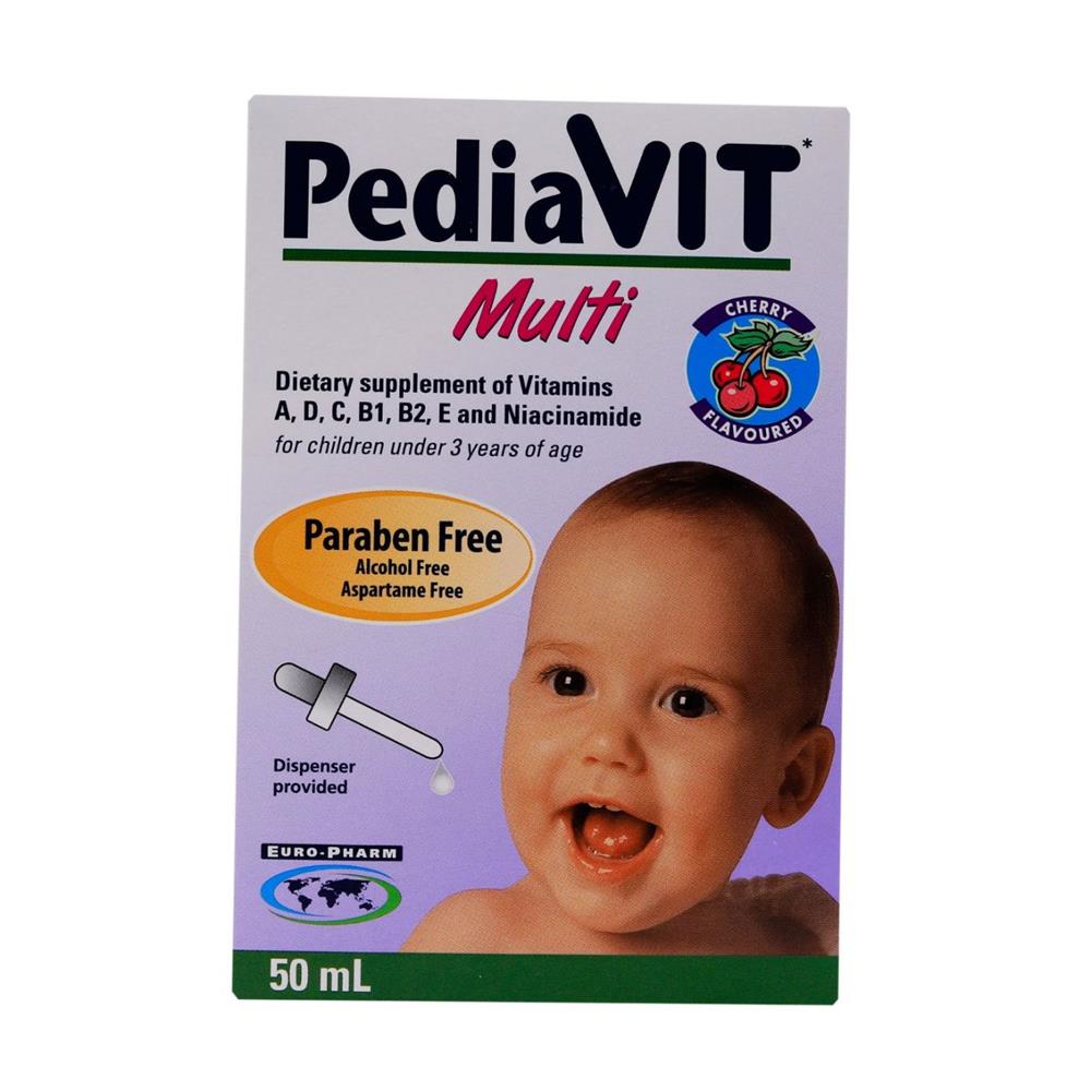 Buy Pediavit Multi Vitamin Oral Solution 50ml Online in the UAE ...