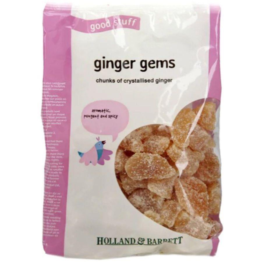 Buy Holland & Barrett Crystallised Ginger Gems 400g Online in the UAE ...