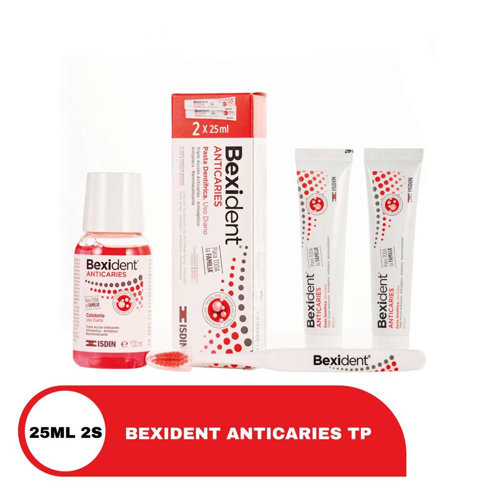 Buy BEXIDENT ANTICARIES Toothpaste 2x25ml Online in the UAE | BinSina ...